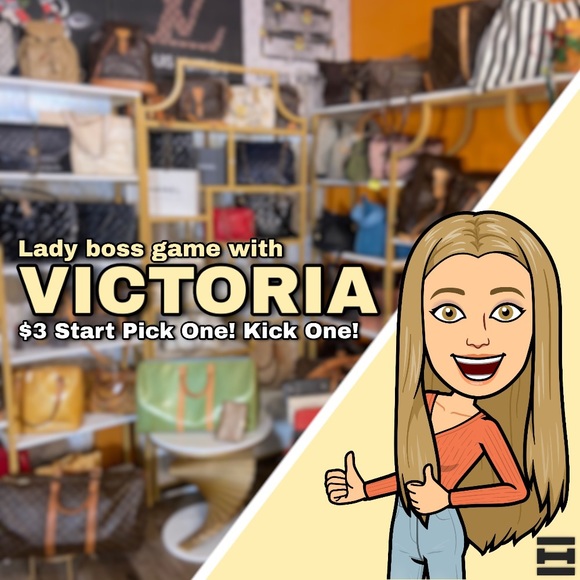 Bags | 3 Pick One Kick One Lady Boss Game W Victoria Lv Prada ...